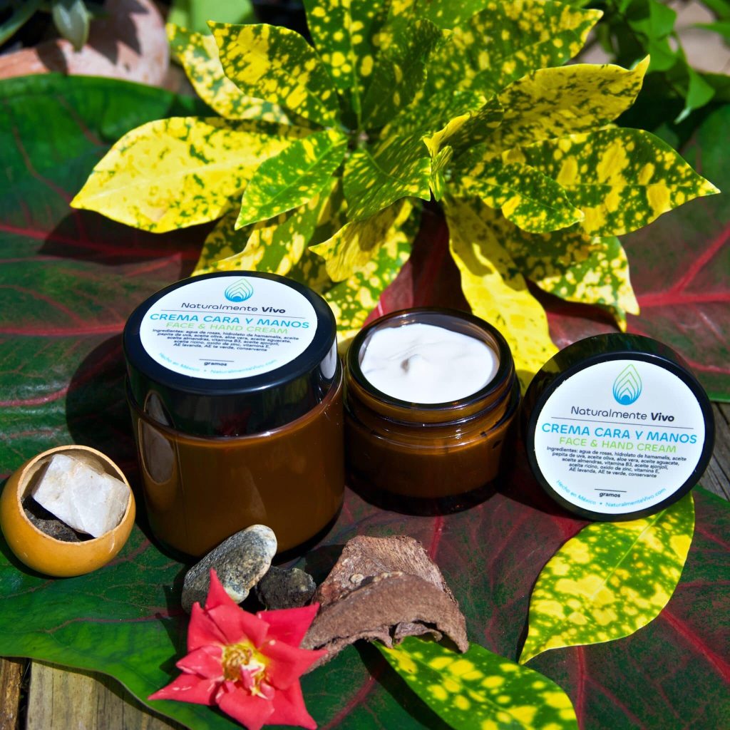 Crema Hidratante Artesanal para Cara y Manos ~ Naturalmente Vivo